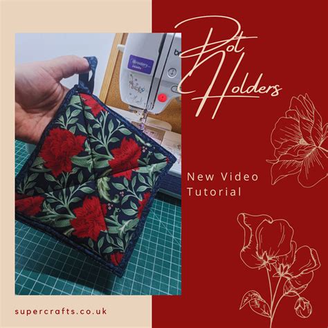 Quick And Easy Pot Holder Sewing Tutorial Self Binding Supercrafts Quick And Easy Pot Holder Sewing Tutorial Self Binding Supercrafts