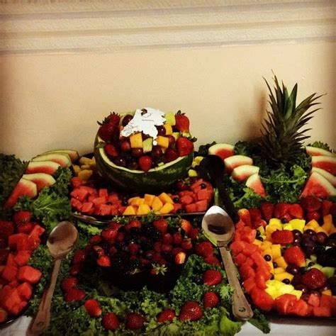 Fruit And Vegetable Table Decorations