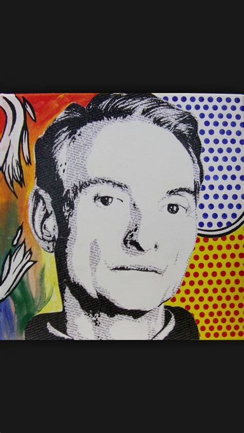 Auto Retrato De Roy Lichtenstein Pop Art Art Sketches