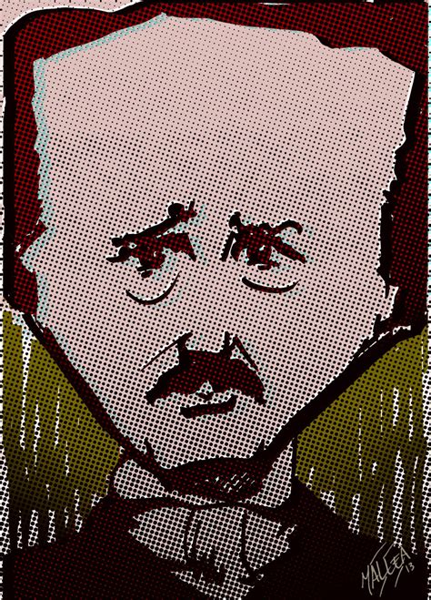Caminando Por Laferrère Caricatura De Edgar Allan Poe Por Mallea