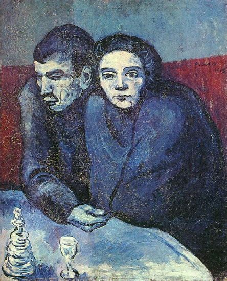 Pablo Picasso — Couple In Cafe 1903