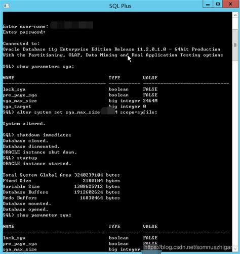 Oracle 11g数据库实例增加内存oracle 创建实例 内存 Csdn博客