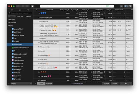 Improve Selected Row Color Pattern After Un Focusing With Dark Theme Issue TablePlus