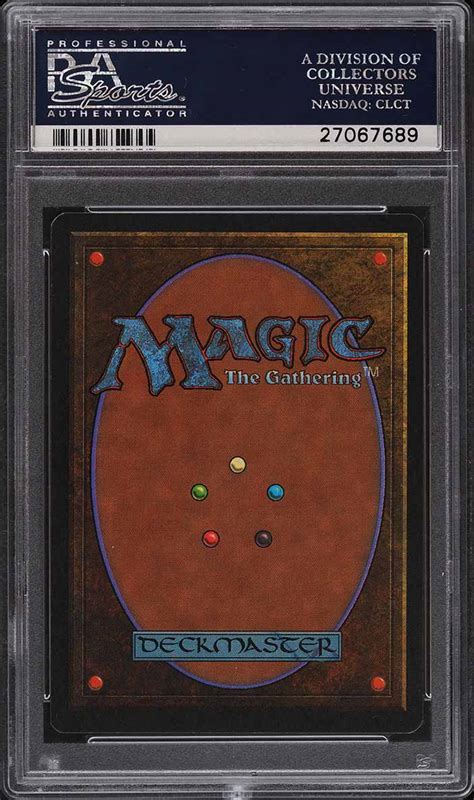 1994 Magic The Gathering Mtg Legends Chains Of Mephistopheles Psa 9