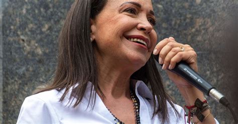 Corina Machado Celebra Y Agradece El Apoyo Del G7 Al Opositor