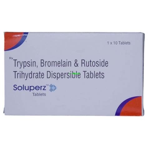 Soluperz Tablets 10s Pack → Buy Online ★ Low Price ★ View Uses Side