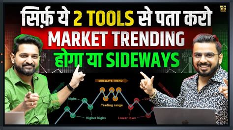 Market Trending Or Sideways Option Trading Tools In Stock Market Pushkar Raj Thakur
