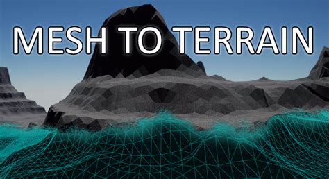 mesh to terrain converter in code plugins ue marketplace