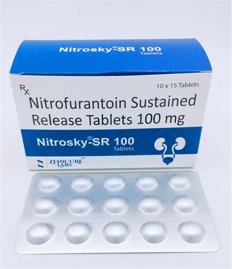 Nitrofurantoin Sustained Release 100 Mg Tab At ₹ 1200 Box