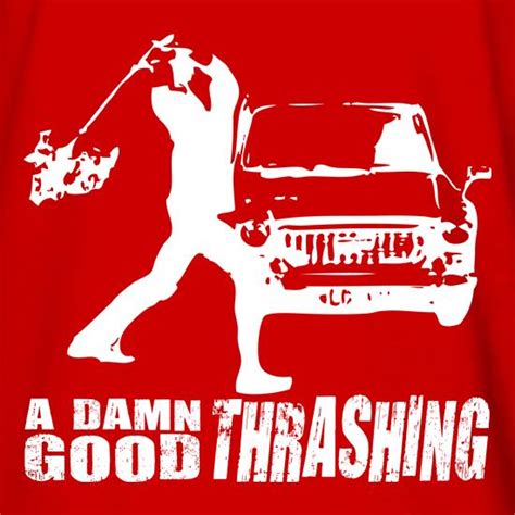 A Good Thrashing Long Sleeve T Shirt By Chargrilled