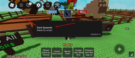 Grow A Garden Script By Dark Spawner Best Roblox Scripts