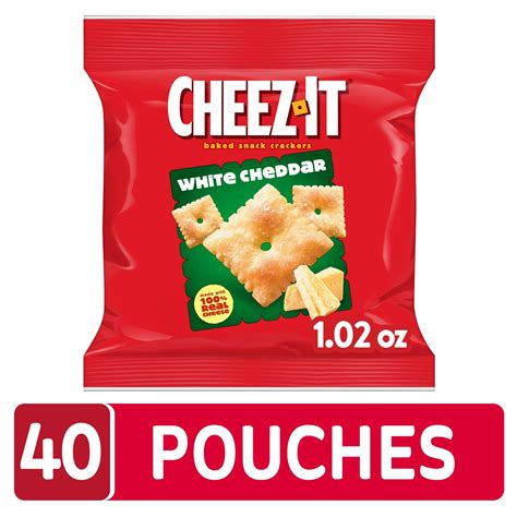 Cheez It Cheese Crackers Baked Snack Crackers Lunch Snacks White