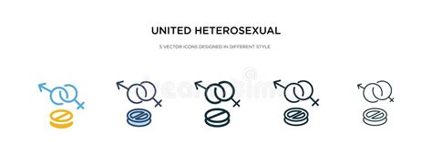 Black Abstract Outline Heterosexual Couple Stock Illustrations 516