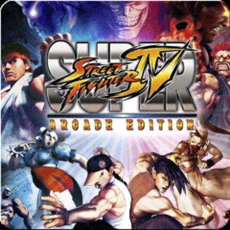 Super Street Fighter Iv Arcade Edition Cover Or Packaging Material