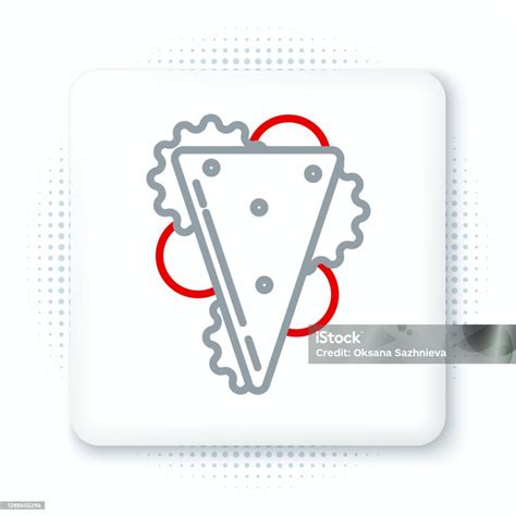 흰색 배경에 격리 된 라인 샌드위치 아이콘 햄버거 아이콘 햄버거 음식 기호 치즈버거 사인 길거리 패스트푸드 메뉴 다채로운 개요 개념 벡터 0명에 대한 스톡 벡터 아트 및