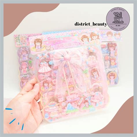Jual Stiker Syd 192 Free Pita Stiker Timbul Momo Cute Girl Gratis Pita