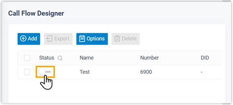 Set Up A Call Flow From Existing Flow