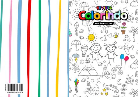 Capa De Livro De Colorir Para Imprimir Fdplearn