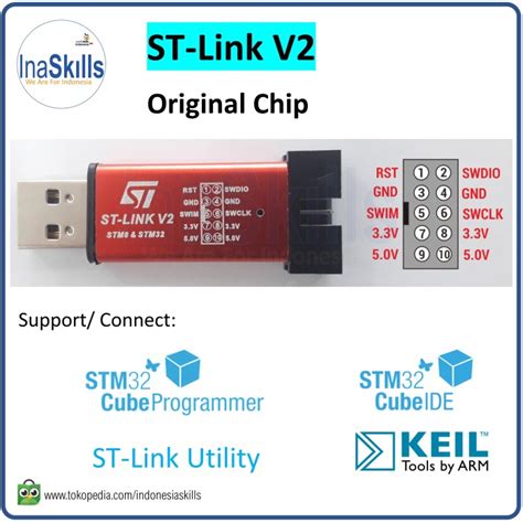 Jual St Link V2 Simulator Download Programmer Stlink V2 St Link Kota Bekasi Inaskills