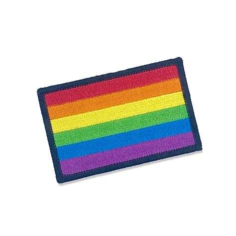 Pride Flag Patch Vibrant And Durable