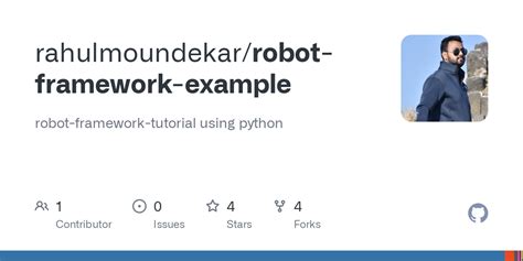 GitHub Rahulmoundekar Robot Framework Example Robot Framework Tutorial Using Python