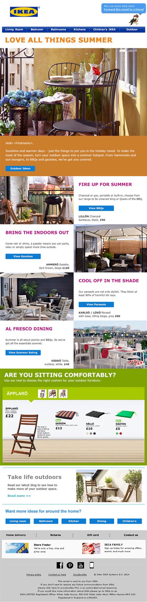 Ikea Html Newsletters For Ebay Enterprise Neunie