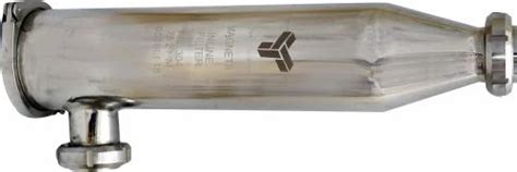 Stainless Steel Inline Filter Dairy Length 6 10 Inch At ₹ 6950 Piece