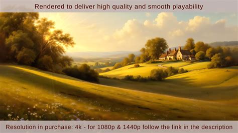 Looping Animated Landscape Background 4k Nature Ai Landscape Video