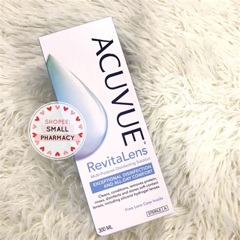 Acuvue Revitalens Multi Purpose Disinfecting Solution Contact Lens Solution All Day Comfort