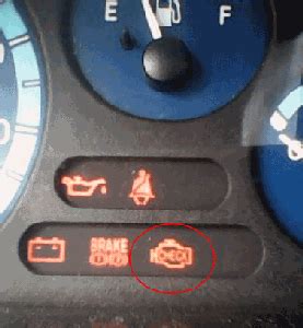 Chevrolet Spark Engine Warning Light
