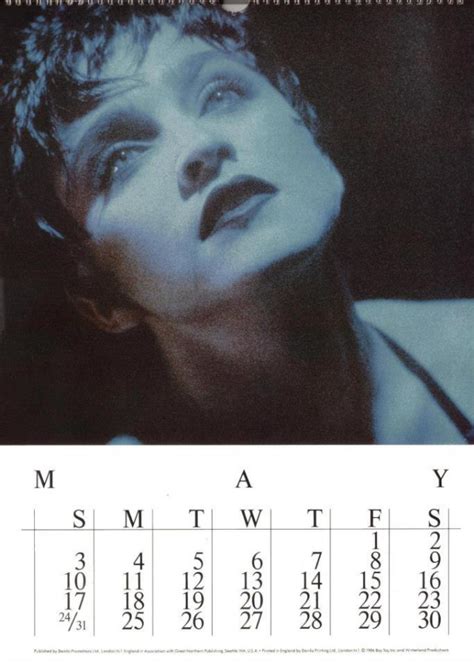 A Look Back At Madonna S Official Calendars 1986 1989