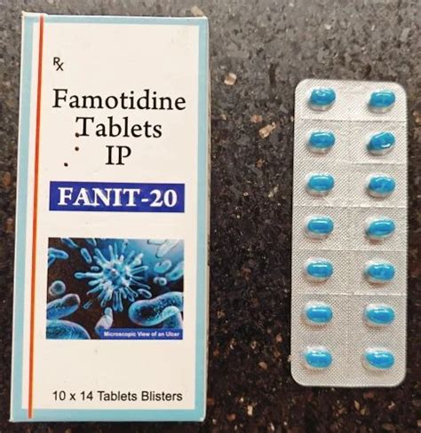 Famotidine Tablets Ip 20 Mg At ₹ 270strip In Nagpur Id 2856359944191