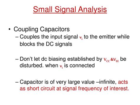 ppt section 5 6 small signal model and analysis powerpoint presentation