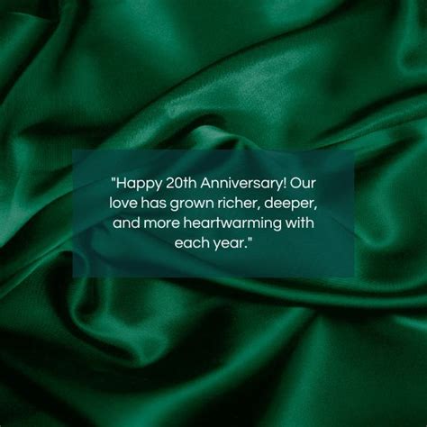 Timeless 20 Year Anniversary Wishes And Messages • Sandjest Ts
