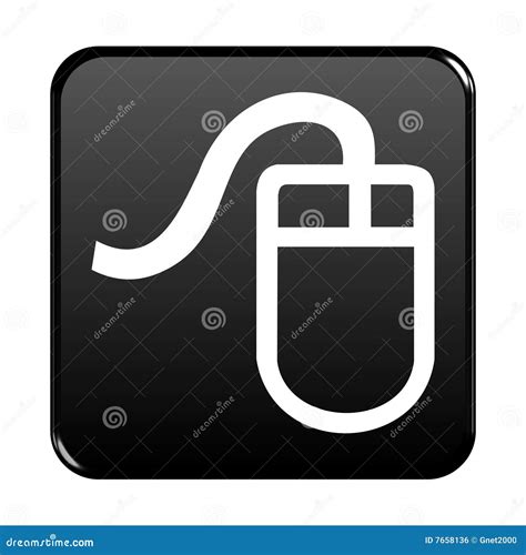 Mouse Web Button Stock Illustration Illustration Of Info 7658136