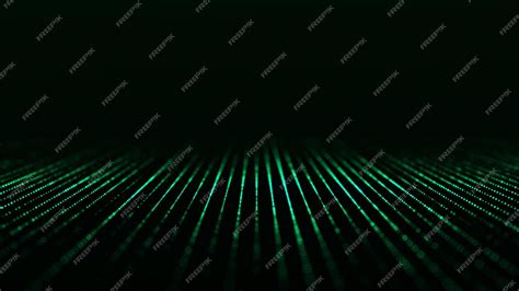 Premium Photo Abstract Digital Flow Particles Cyber Network Connection Background Big Data