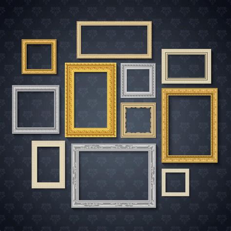 Wall Frame Vector Art Icons And Graphics For Free Download