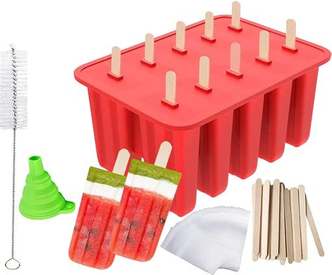 Popsicle Molds Bpa Free Food Grade Silicone Frozen Popsicle Mold Ice