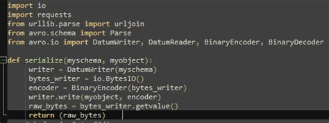 Schema Registry Less Avro Python Produced Messages Jdbc Sink
