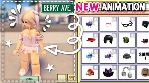 New Secret Animation Codes For Berry Avenue 😯😍 Youtube