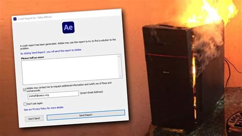 When After Effects Crashes The Video Ends Youtube