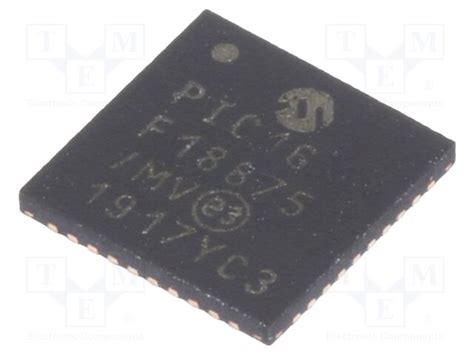 pic16f18875 i mv microchip technology ic pic microcontroller 14kb