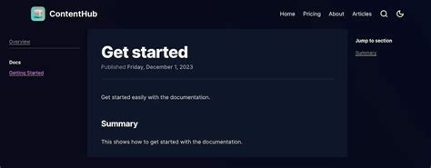 adding a knowledge base or documentation hub to your shipixen template beautiful and performant