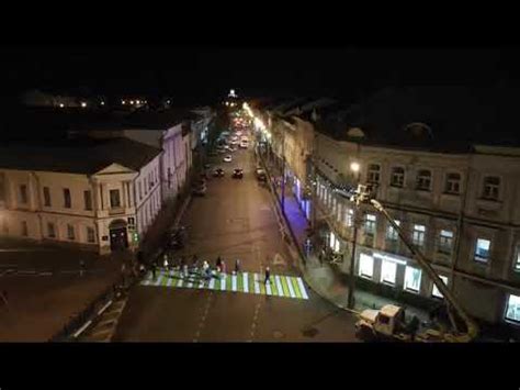 Проекционный пешеходный переход (Проектор IGP S200 Plus) - YouTube
