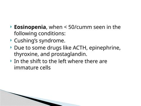 Determination Of Total Eosinophil Count Tecpptx