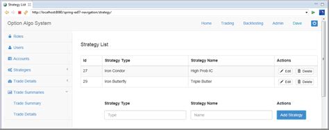 Dtr Trading Spring Mvc 4 Bootstrap Navigation And Thymeleaf Fragments