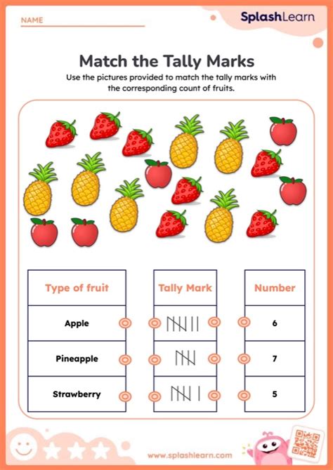 free printable data handling worksheets splashlearn