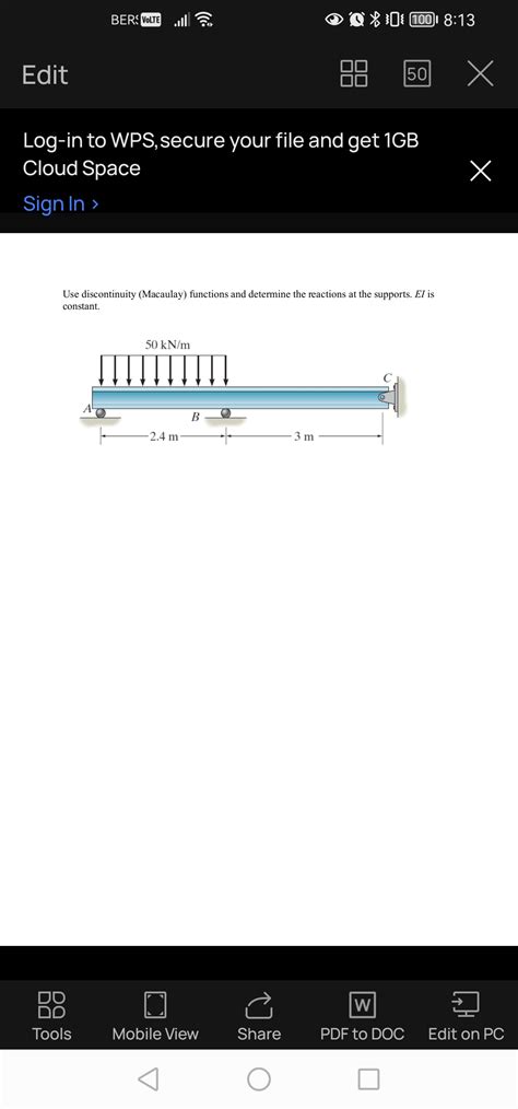 Answered Use Discontinuity Macaulay Functions… Bartleby