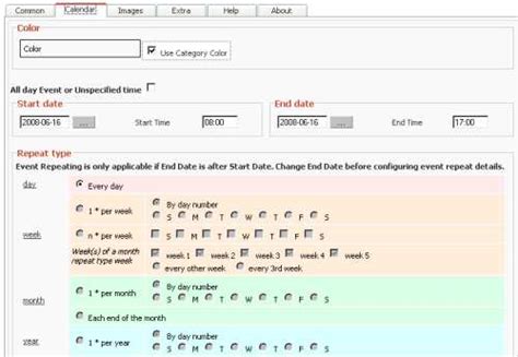 Jevents Joomla Event Management Maintain Track And List Your