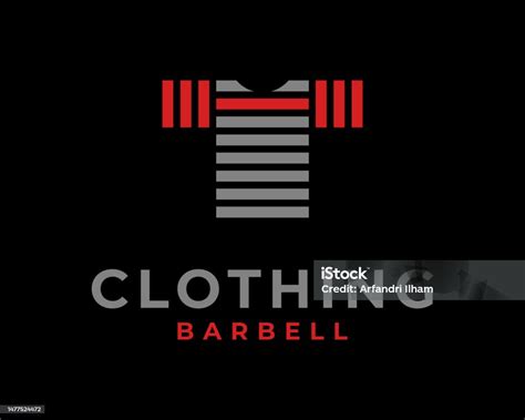 T 셔츠 의류 패션 의류 의류 피트니스 바벨 덤벨 무게 운동 벡터 디자인 일러스트 레이 션 로고에 대한 스톡 벡터 아트 및 기타 이미지 로고 피트니스 강사 0명